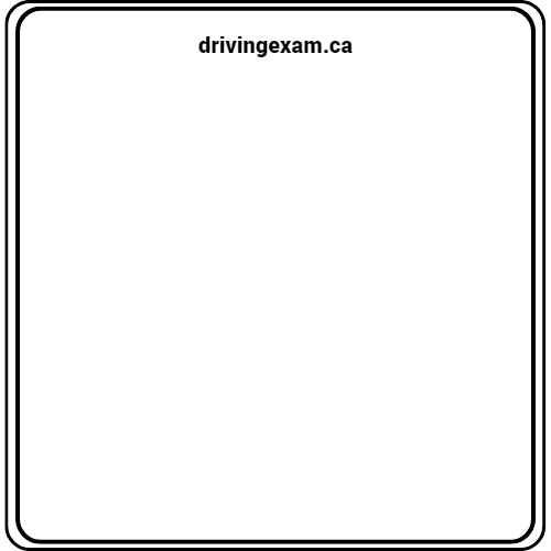 Road Sign Test 02 - drivingexams.ca